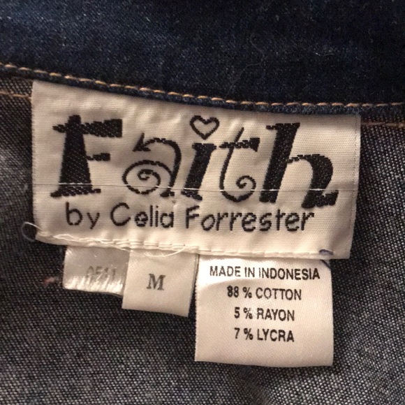 Faith | Jackets & Coats | Faith Painted Jacket | Poshmark
